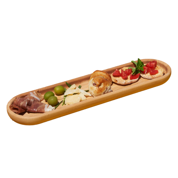 Tagliere in legno di faggio con manico - 35x14 - Mottinox Tagliere in legno di faggio con manico - 35x14 - Mottinox